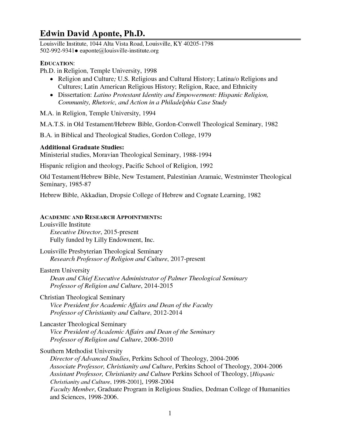 Latina Resume